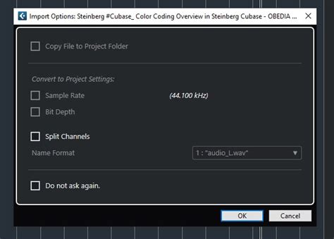 Import Audio From Video In Cubase