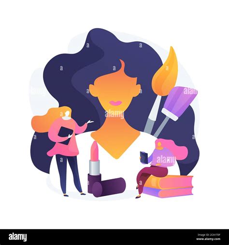 Makeup Courses Vector Concept Metaphor Stock Vector Image And Art Alamy