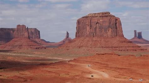 Stunning Geography Of Monument Valley Where Towering Sandstone Buttes