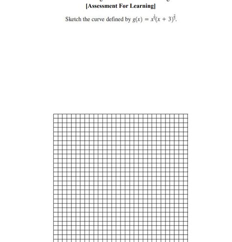 Solved Assessment For Learning Sketch The Curve Defined By Chegg Com
