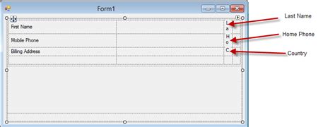 designing the layout of windows forms using a tablelayoutpanel with