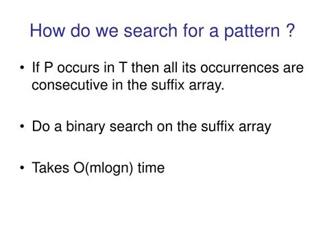 PPT Suffix Trees And Suffix Arrays PowerPoint Presentation Free Download ID