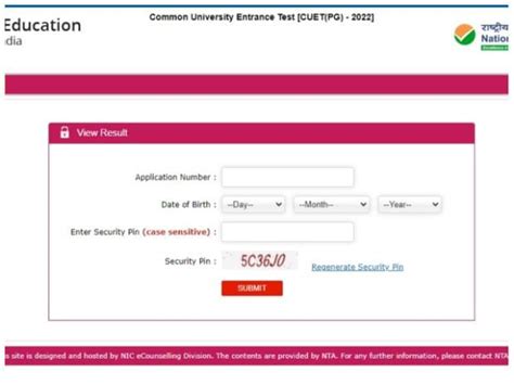 Cuet Pg 2022 Result Declared Heres How You Can Download Scorecard