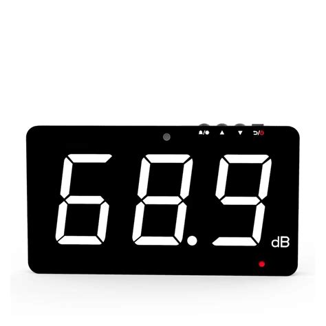 Noise Decibel Meter Wall Mount Hanging Sound Level Meter DB To DB Noise Decibel Monitor