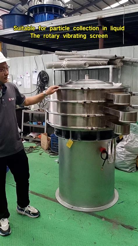 Cy Mach Small Vibro Screen Machine Fine Carbon Steel Vibrating Sifter