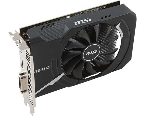 MSI Radeon RX 560 AERO ITX 4G OC Radeon RX 560 4GB GDDR5 | MR Micro ...