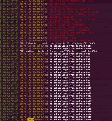 Error In Using I2c Bus 1 For Addressing Devices On Jetson Nx Jetson Xavier NX NVIDIA
