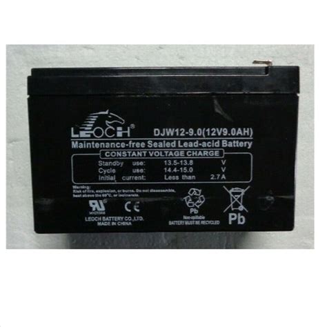 Jual Accu Aki Kering Batre Baterai UPS LEOCH 12V 9Ah DJW129 / LP12-9.0A ...