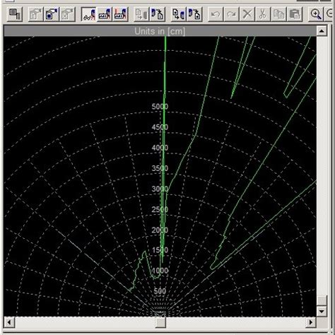 Screenshot Of LIDAR Scan Bird S Eye View From The Situation Shown In