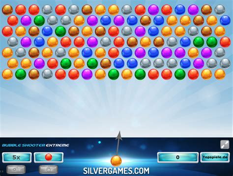 Bubble Shooter Extreme Hrajte Online Na Silvergames 🕹️