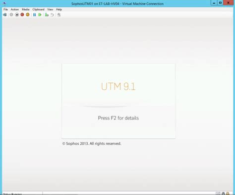 Sophos Utm High Availability Ha Cluster In Hyper V Heelpbook