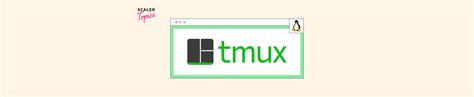 How To Use Tmux On Linux Scaler Topics