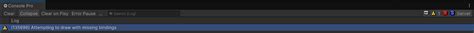 Attempting To Draw With Missing Bindings Unity Engine Unity