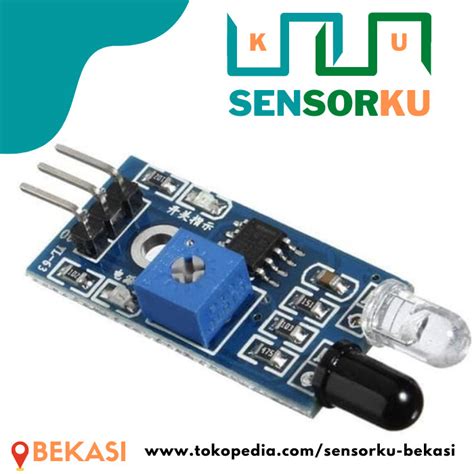 Jual Infrared Obstacle Avoidance Sensor Module Line Follower Arduino Kota Bekasi Sensorku