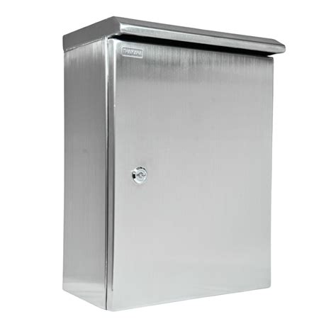 Thaikana Tks Series ตู้คอนโทรลสเเตนเลส กันน้ำ ฝา 1 ชั้น หลังคาปกติ ผลิตเเละจำหน่าย ตู้ไฟ ตู้ไฟ