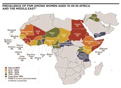 Female Genital Mutilation Map