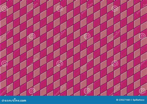 3d Pink Tiled Wall Floor Pattern Stock Illustration Illustration Of Texture Scene 23527168
