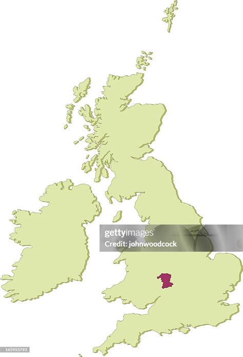Uk Worcestershire Map High Res Vector Graphic Getty Images