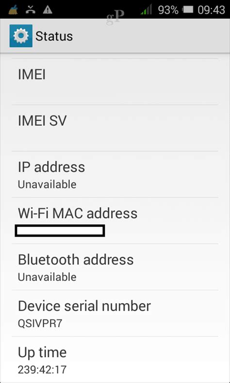 How To Find Your Device S MAC Address