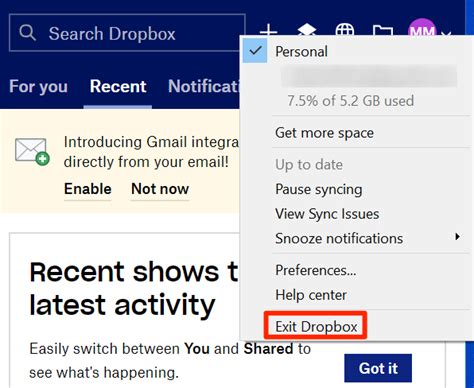 Logout Of Dropbox On Mac App Babeslasopa