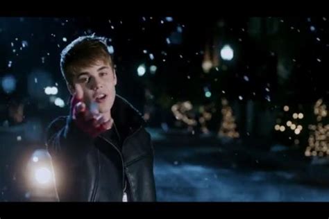 Picture Of Justin Bieber In Music Video Mistletoe Justin Bieber