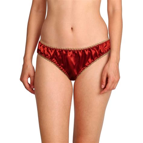 Merise Womens Sexy Silk Satin Bikini With Different Types Of Color Lace Combination Olive