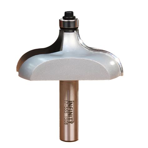 infinity tools 1 2 shank 17th century router bit classic ogee jumbo