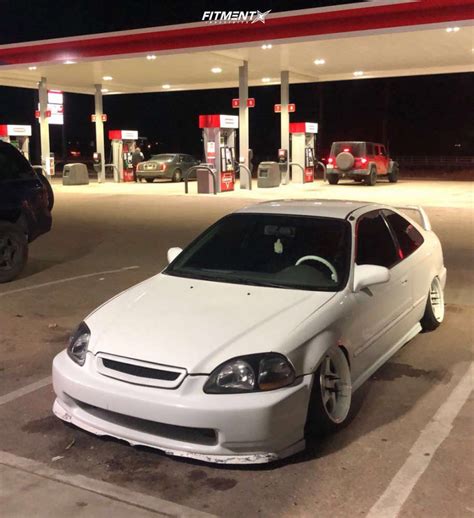 1996 Honda Civic Dx With 16x9 Jnc Jnc034 And Federal 195x45 On