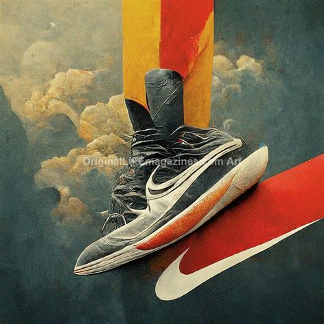 Original Life Magazines Art Nike Cloud Sneakers