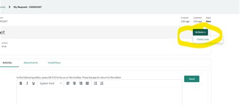 Add Button In Standard Ticket Header Widget Servicenow Community