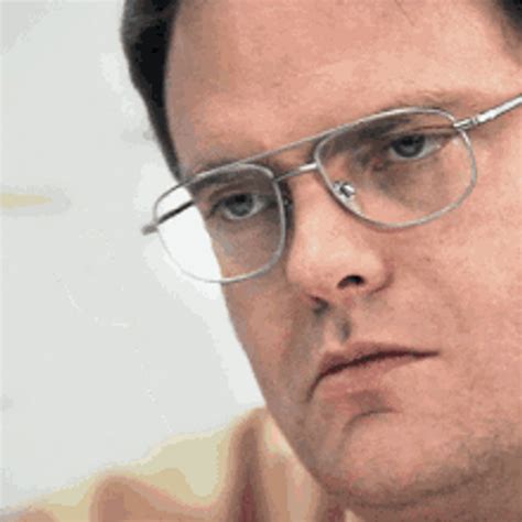 Mad Face Angry Dwight Schrute The Office 