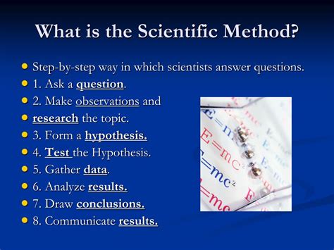 Ppt Introduction To Science The Scientific Method Powerpoint