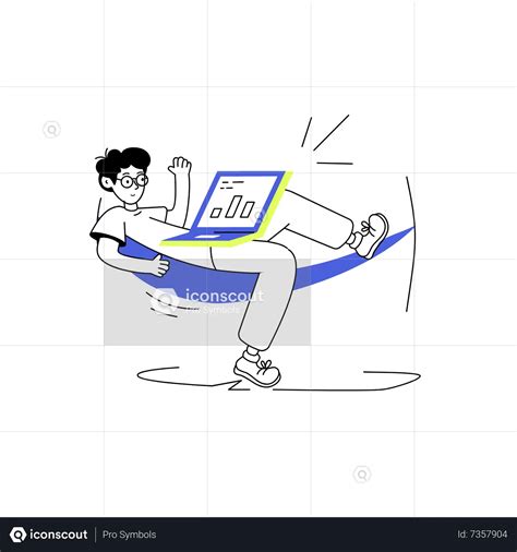 Man Doing Data Analysis Animated Illustration Download In Json Lottie Or Mp4 Format