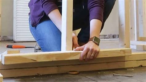 How To Build A Partition Wall The Carpenter S Babe