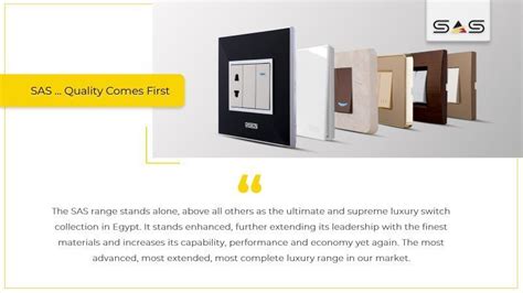 Sas For Electrical Industries On Linkedin Luxury Switch Switches