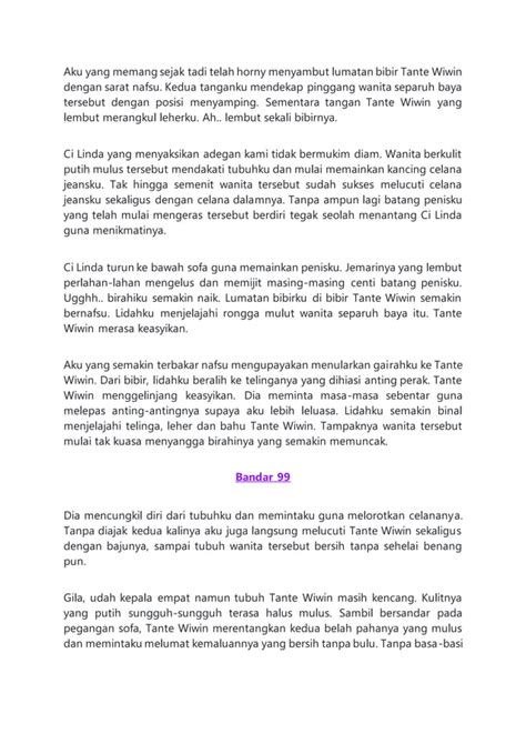 Cerita seks bokep ngetot tante hot | DOCX