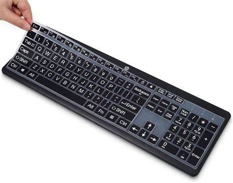 Amazon Com Keyboard Cover Skin For HP Wireless Mouse And Keyboard Combo Keyboard Skin
