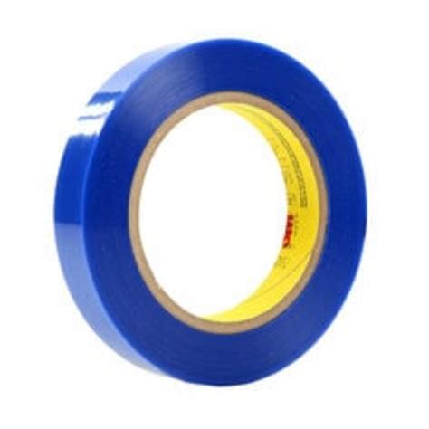 3m Polyester Tape 8902 Blue 3 4 Inx72 Yd 3 4 Mil 48 Roll Case