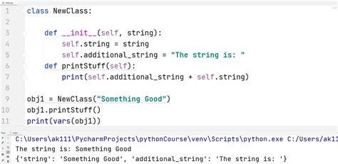 Python Create Object — Tutorialbrain
