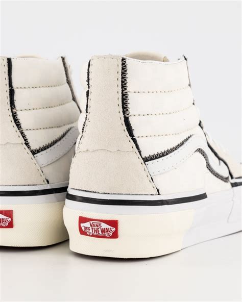 Shop Vans Vans Vans Sk8 Hi Reconstruct In White