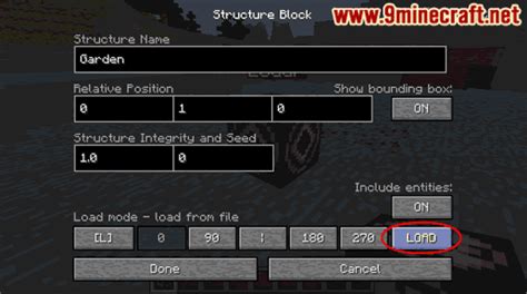 Structure Block Wiki Guide 1minecraft