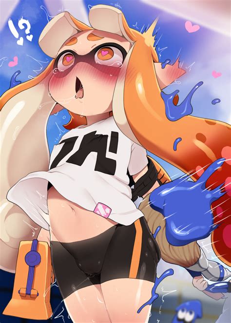 Dagasi Inkling Girl Inkling Player Character Nintendo Splatoon