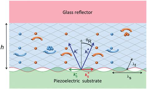 Scheme Of The Propagation Of A Leaky Saw And Of The Suspension Of Download Scientific Diagram