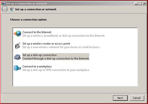 Configuring Your Computer To Dial Up Windows Vista Power Shift