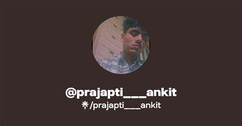 prajapti ankit instagram linktree
