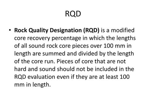 Core Recovery Pptx Geology Science