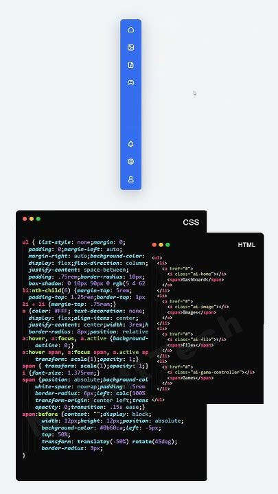 Navigation Drawer Using Html Css And Jquery Drawer Menu Navbar