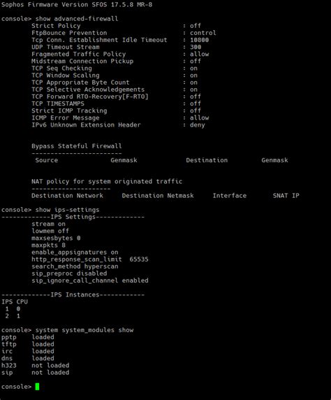 Sophos Firewall Onsip Support