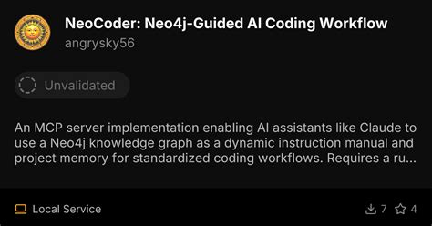 Neocoder Neo4j Guided Ai Coding Wor · Lobehub