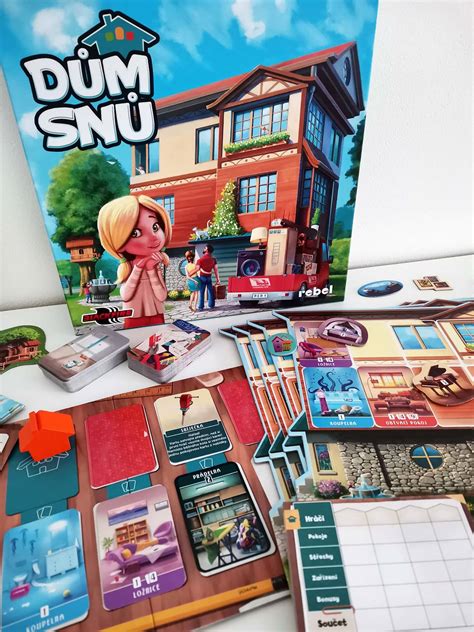 Desková Hra Dům Snů Bydlení Je Hra Gaming Professors